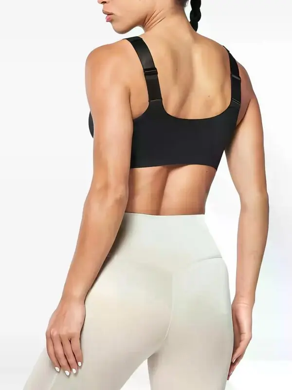SQUATWOLF Zip-front Bra Top