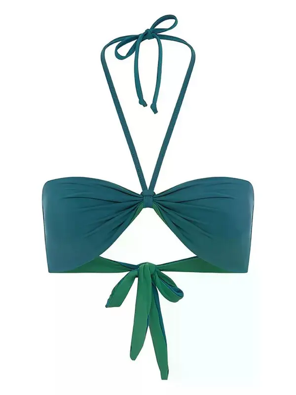 Bond Eye Ida Tie-back Bandeau - Green