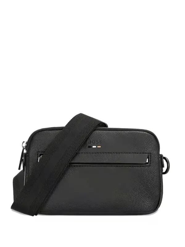 Hugo Boss Ray Zip Messenger Bag - Black