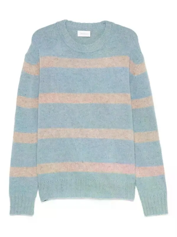 DIANA STUDIO Striped Crew-neck Sweater