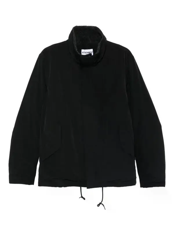 Attachment High-neck Lightweight Jacket