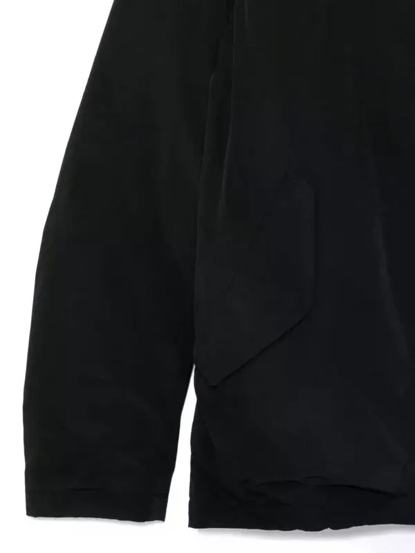 Attachment High-neck Lightweight Jacket