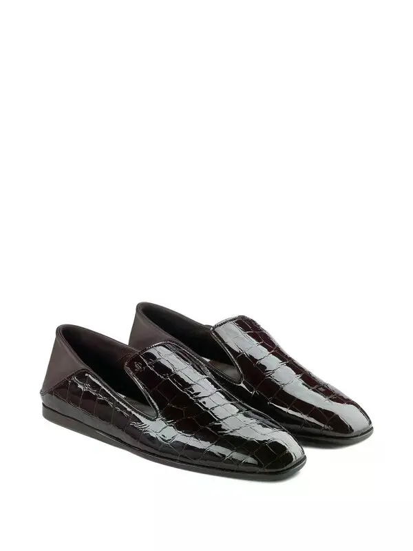 JIMMY CHOO Eliott Slipper Shoes - Brown