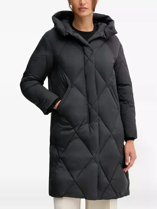 BOMBOOGIE Hooded Quilted Jacket
