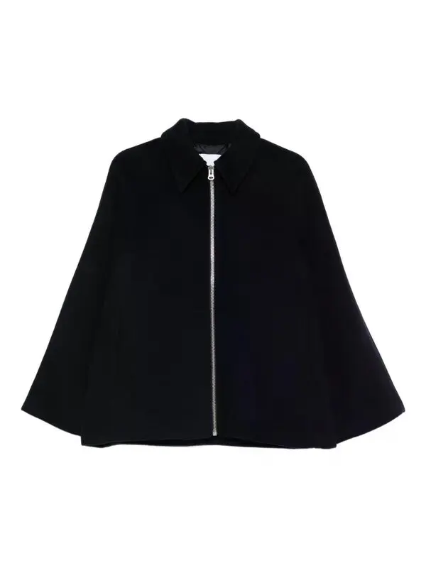 SAMSOE SAMSOE Point-collar Zip Jacket