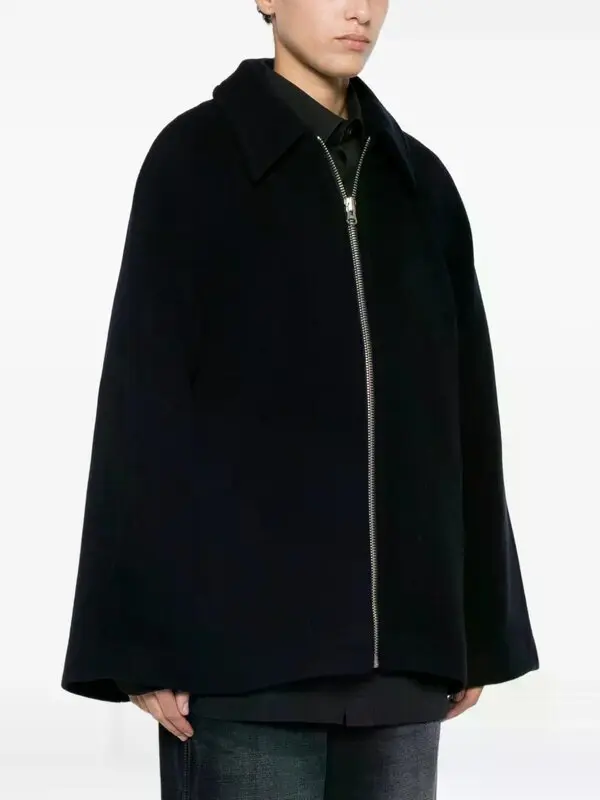 SAMSOE SAMSOE Point-collar Zip Jacket