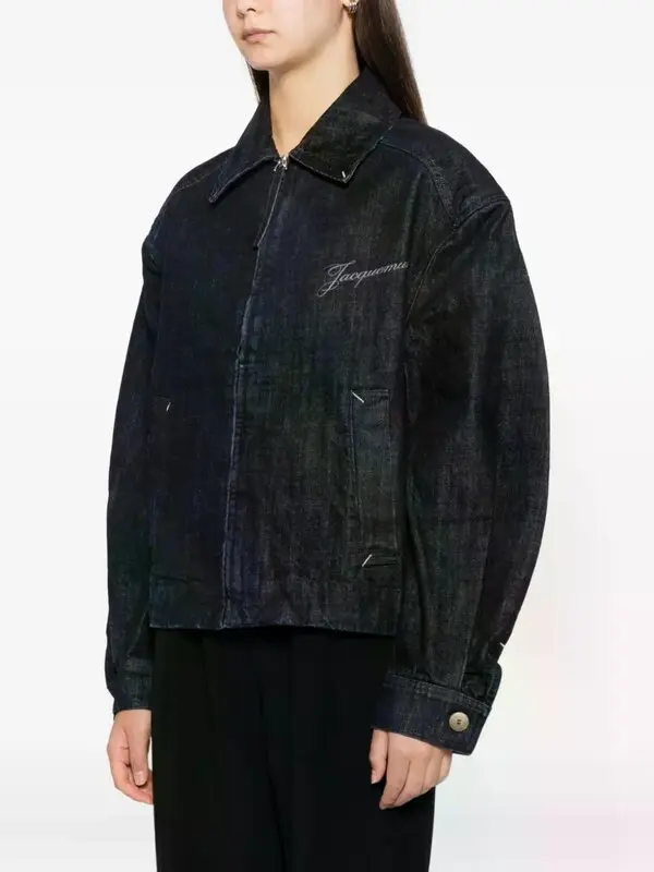 Jacquemus Logo Denim Jacket
