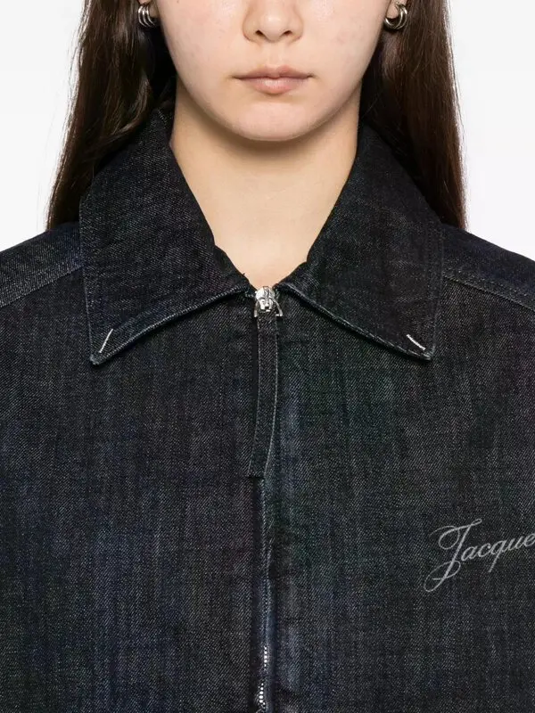 Jacquemus Logo Denim Jacket