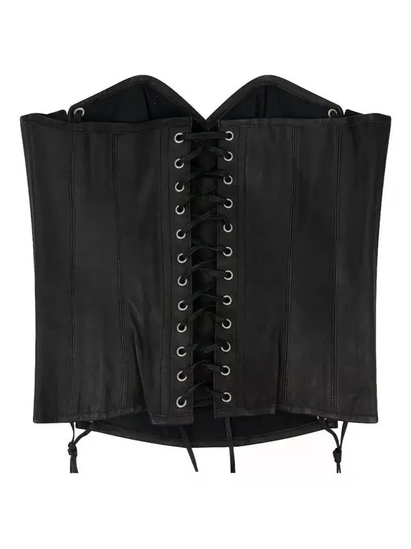 WHO DECIDES WAR BY EV BRAVADO Window Drawstring Corset