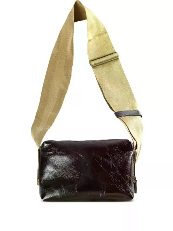 UMA WANG Leather Shoulder Bag - Brown