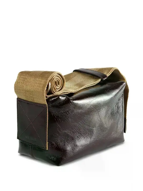 UMA WANG Leather Shoulder Bag - Brown