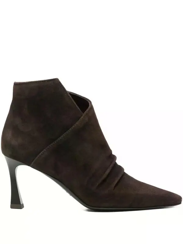 THE SELLER Suede Ankle Boots