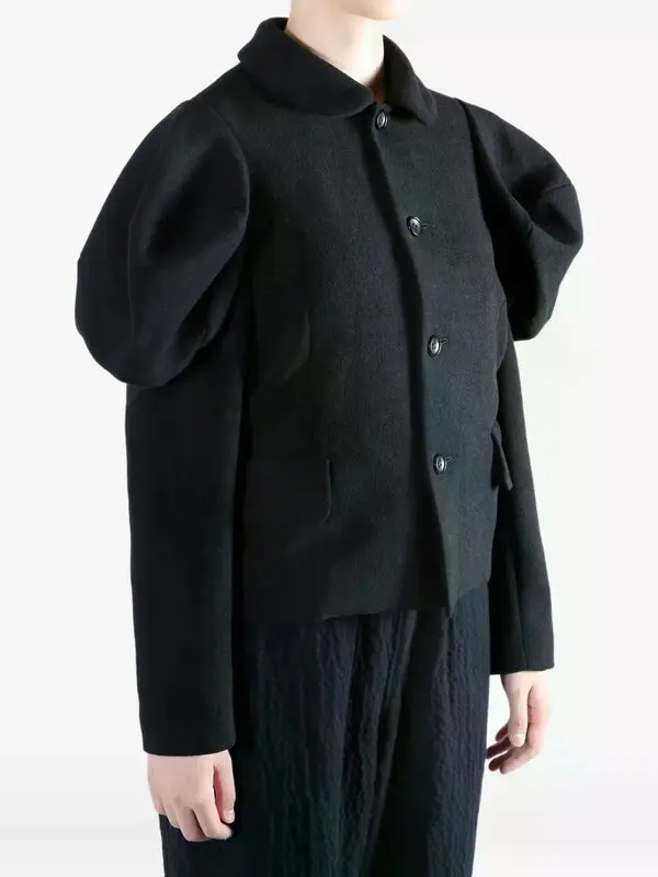 Comme Des Garçons Puff Sleeve Blazer