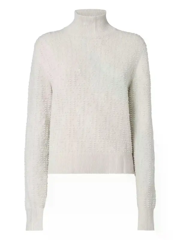 Fendi Textured Turtleneck Sweater