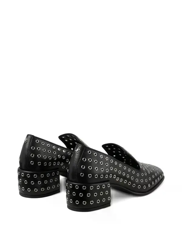 JIMMY CHOO Eliot Loafers - Black