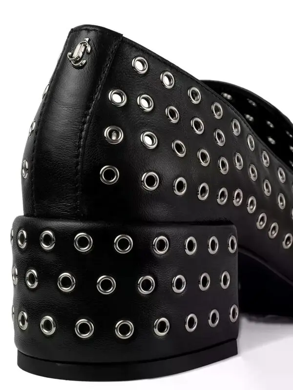 JIMMY CHOO Eliot Loafers - Black