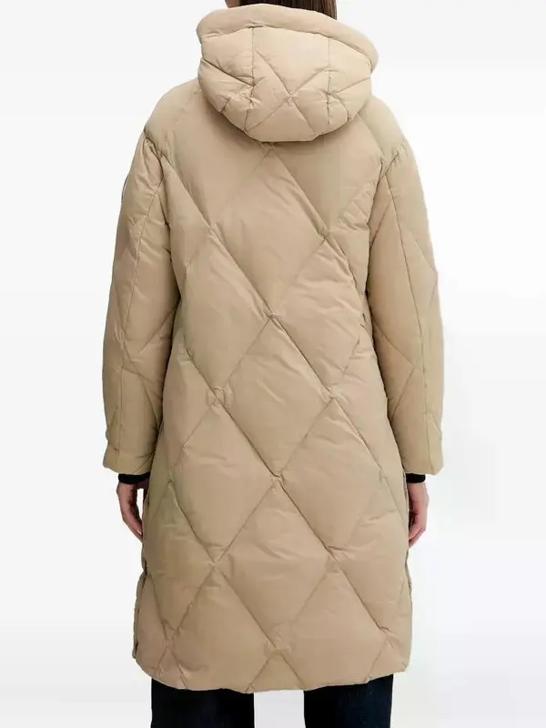 BOMBOOGIE Quilted Hooded Coat