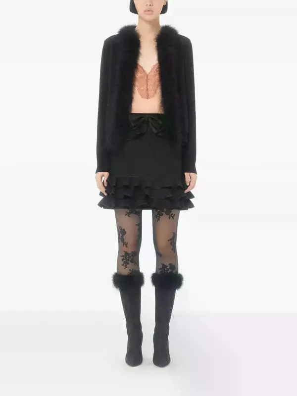 Valentino Garavani Wool Cardigan - Black