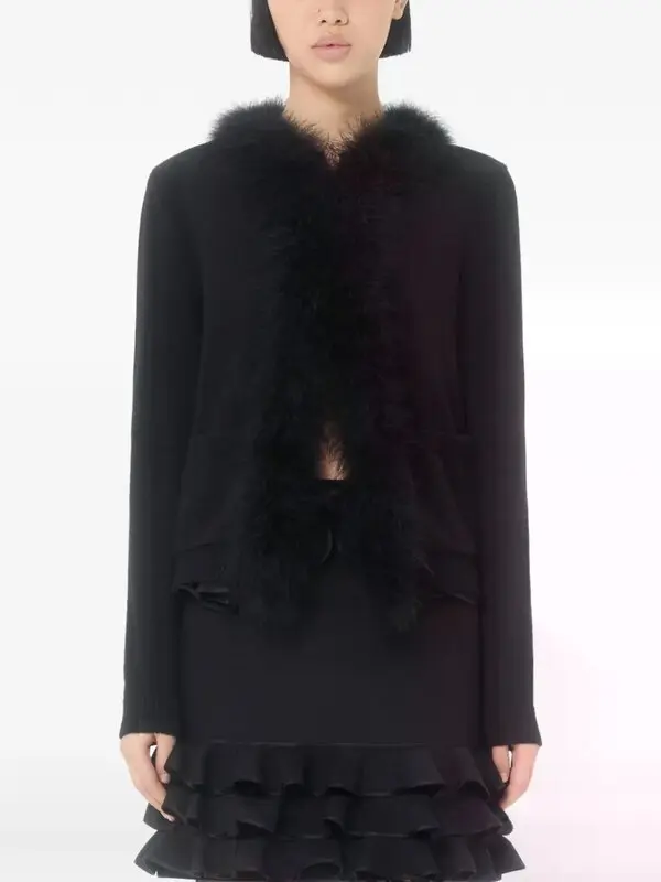 Valentino Garavani Wool Cardigan - Black