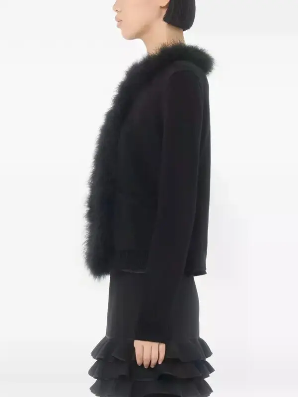 Valentino Garavani Wool Cardigan - Black