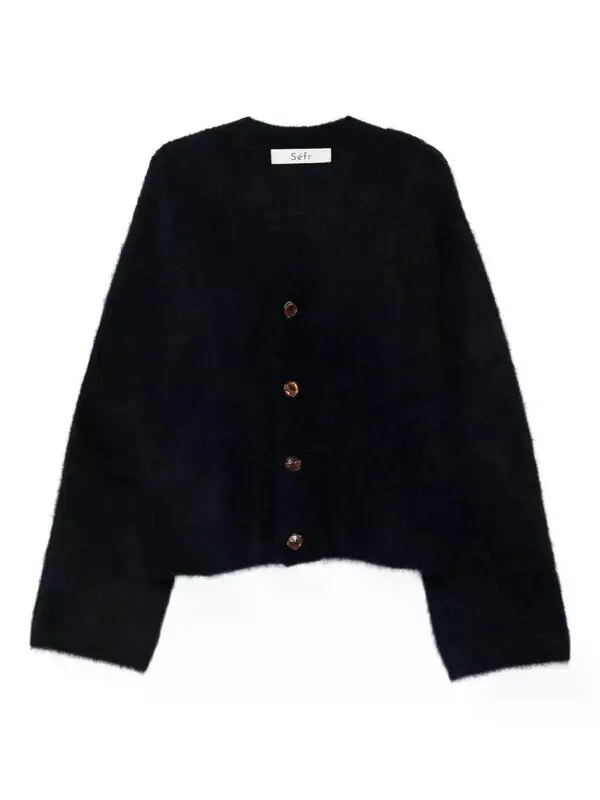 SéFr Lee Cardigan - Blue - 26% Off | Editorialist