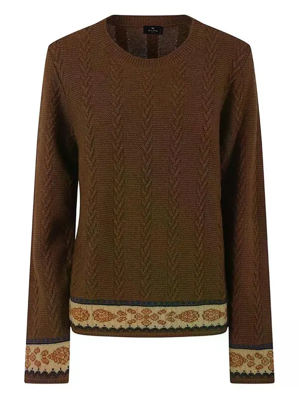 Etro Cable-knit Top