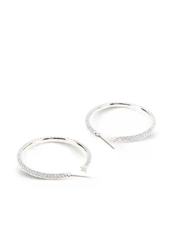 SWAROVSKI Dextera Hoop Earrings