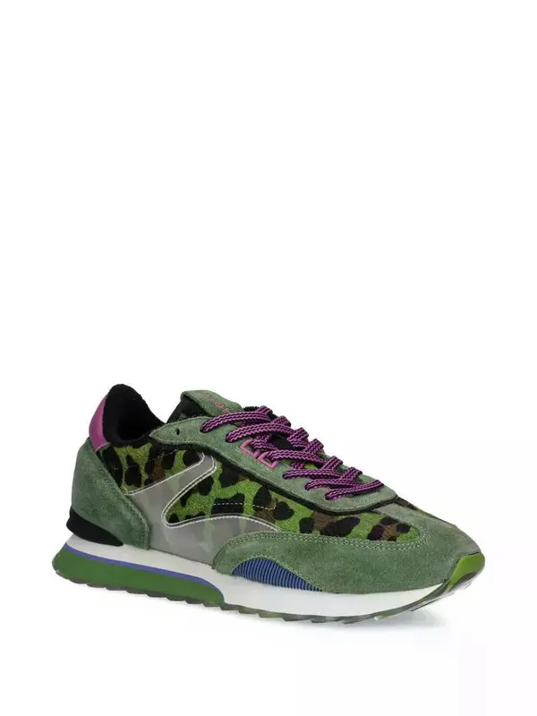 HOFF Animal Print Panelled Sneakers
