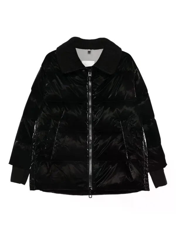 DUNO Quilted Glossy Coat
