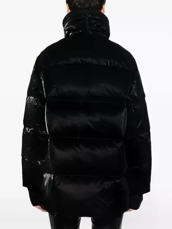 DUNO Quilted Glossy Coat