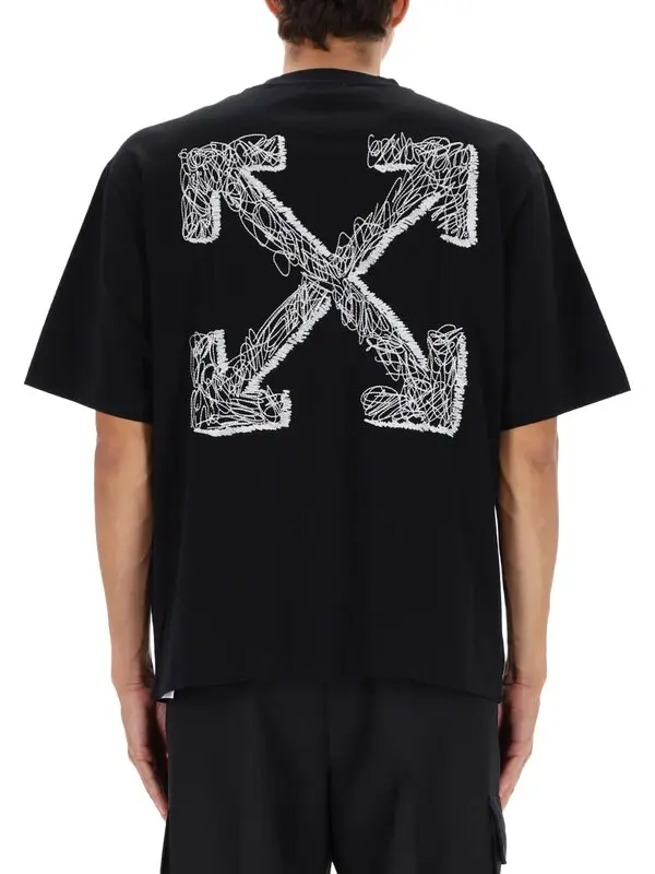 Off-White T-shirt With Logo