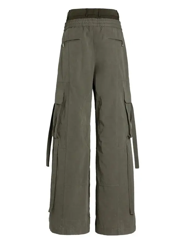 Dolce & Gabbana Waxed Faille Pants - Green