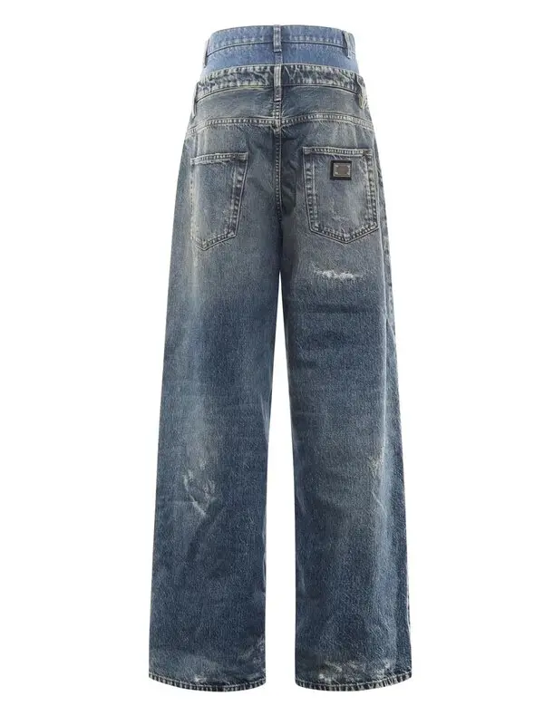 Dolce & Gabbana Double Layer Jeans
