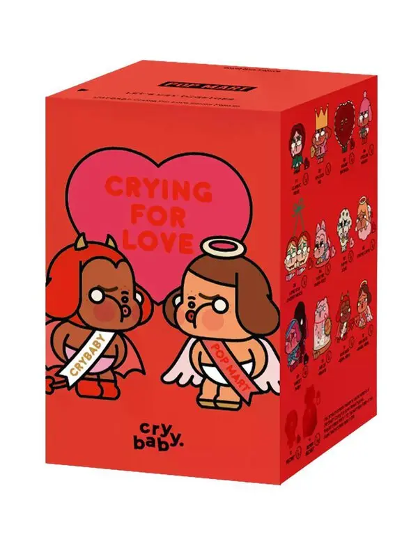 POP MART Crying For Love Series Figure Blind Box - Red