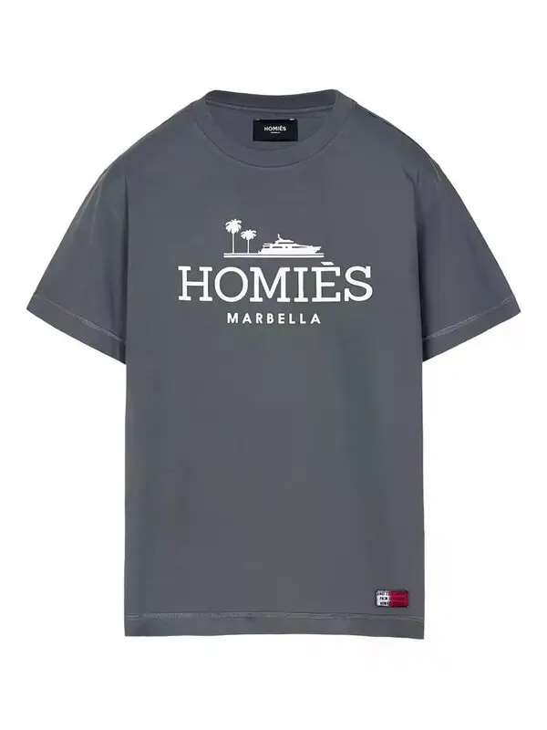 HOMIES MARBELLA Graphic-print T-shirt - Grey