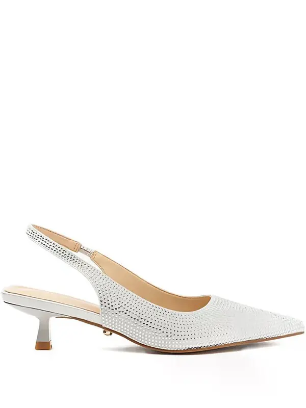 TWENTY FOURHAITCH 50mm Arbin Embellished Slingback Pumps