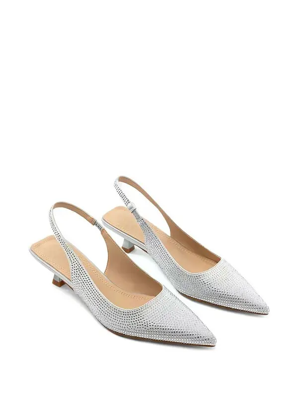 TWENTY FOURHAITCH 50mm Arbin Embellished Slingback Pumps