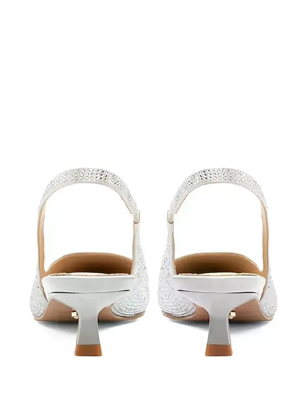 TWENTY FOURHAITCH 50mm Arbin Embellished Slingback Pumps