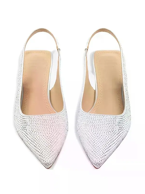 TWENTY FOURHAITCH 50mm Arbin Embellished Slingback Pumps