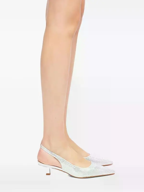 TWENTY FOURHAITCH 50mm Arbin Embellished Slingback Pumps