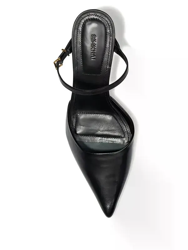 Simkhai 65mm Kieran Pointed Strap Pumps