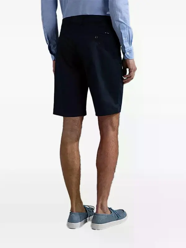 Paul & Shark Logo-detail Bermuda Shorts - Blue
