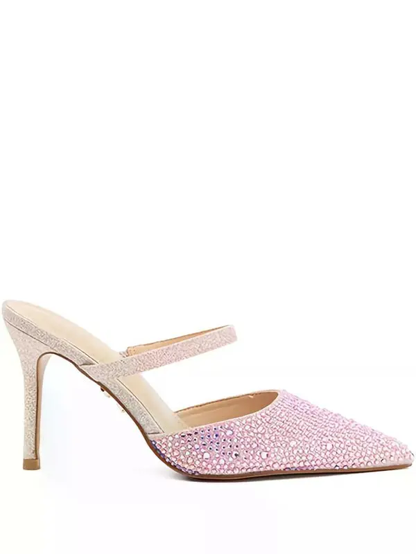 TWENTY FOURHAITCH Embellished Strap Pumps