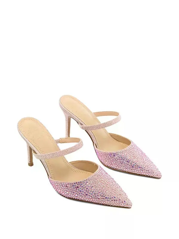 TWENTY FOURHAITCH Embellished Strap Pumps