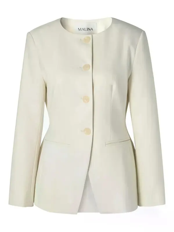MALINA Nilla Button-front Blazer