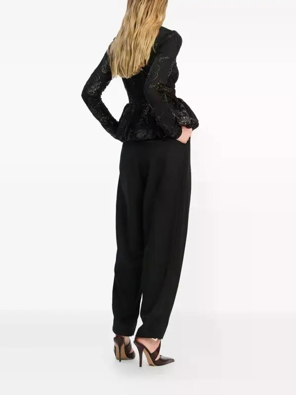 ROTATE BY BIRGER CHRISTENSEN Pleated Tailored Trousers