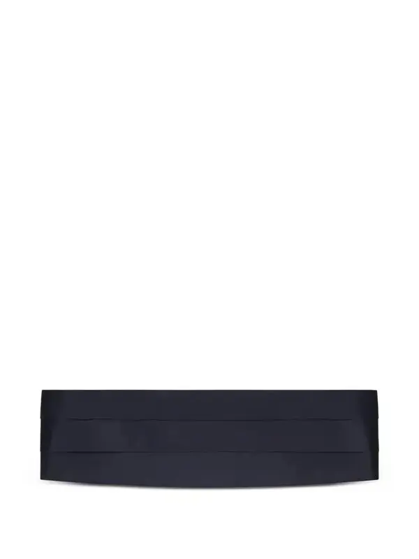 Canali Pleated Band - Blue