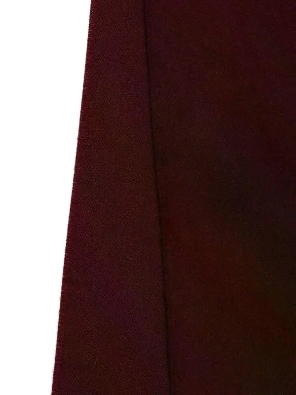 Maison Kitsuné Wool Scarf - Red