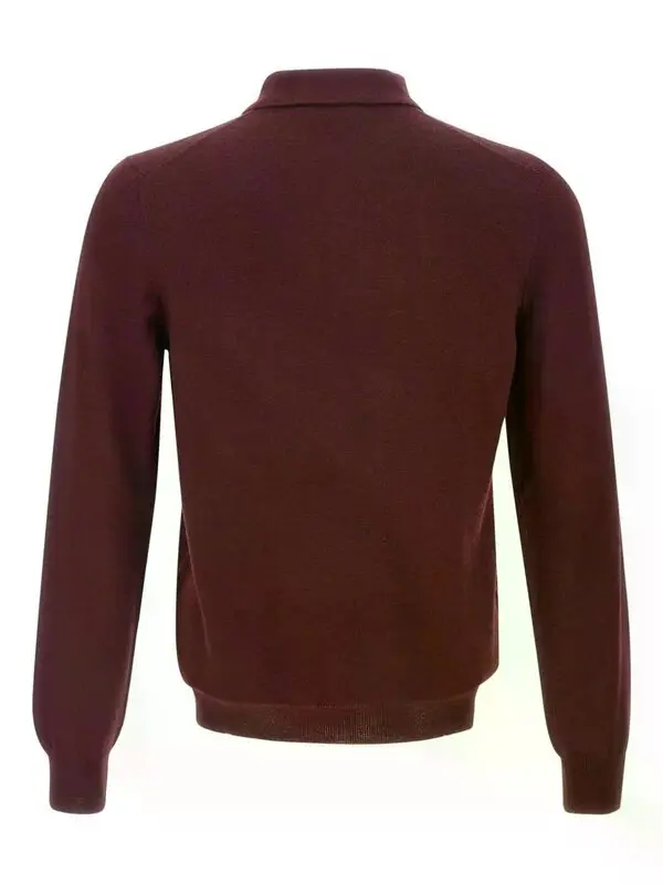 GRAN SASSO Fine-knit Polo Shirt