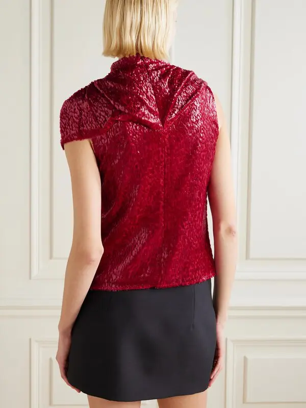 SELF-PORTRAIT Fil Coupé Blouse
